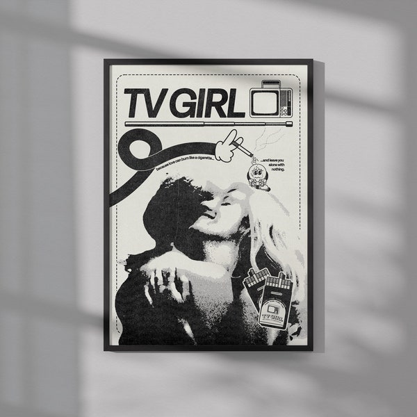 Tv Girl Poster - Etsy