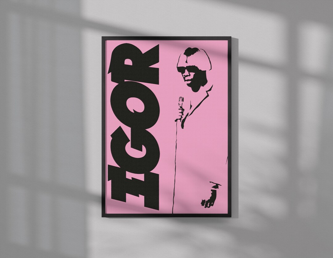 Tyler, the Creator Igor Poster Music Poster Wall Art Wall Decor - Etsy ...