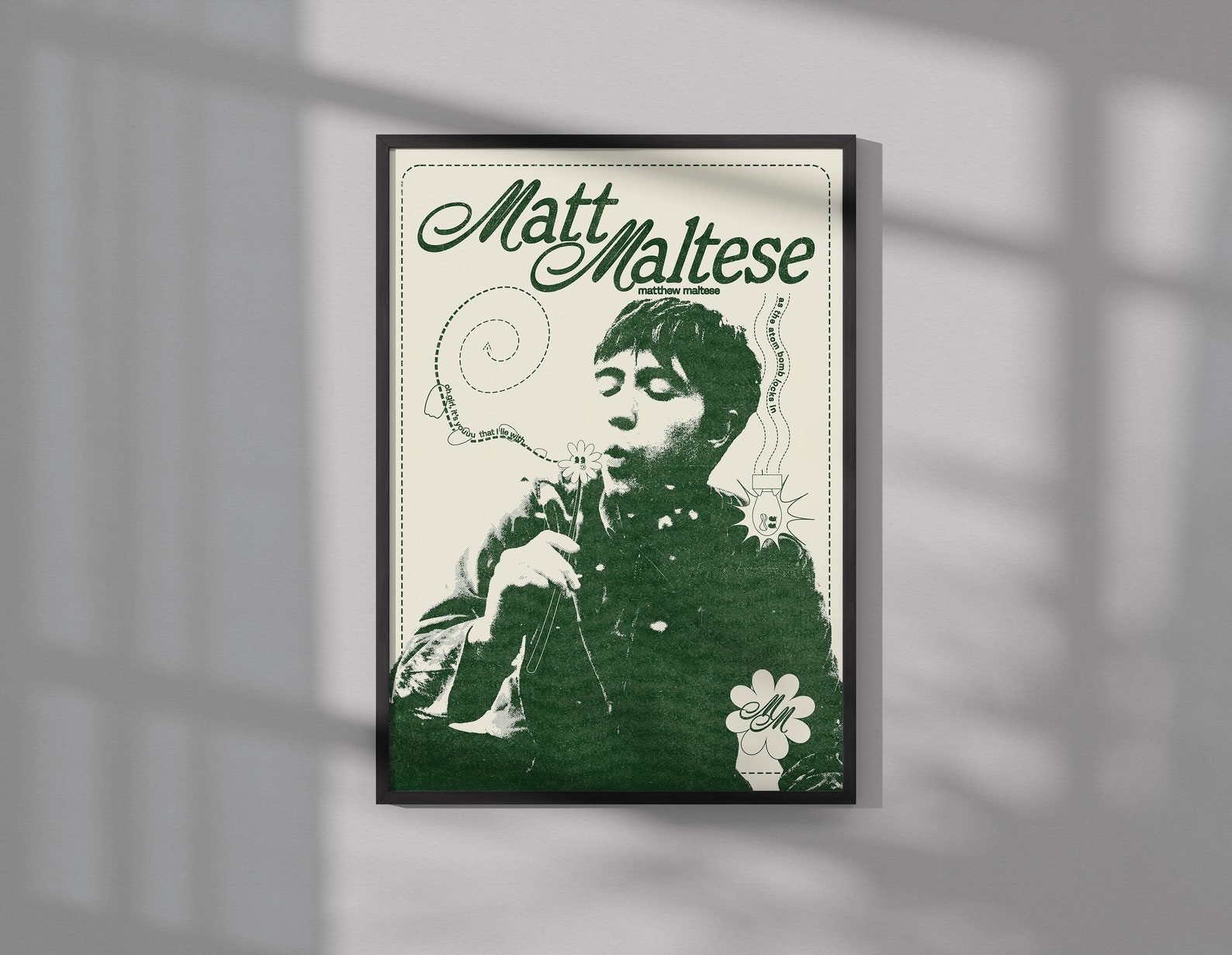 Matt Maltese Poster Music Poster Wall Art Wall Decor - Etsy