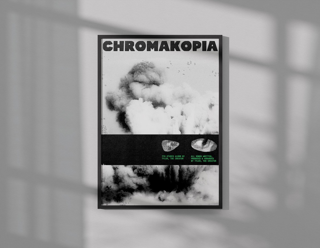 Chromakopia Poster Tyler, the Creator music Poster Wall Art Wall Decor ...