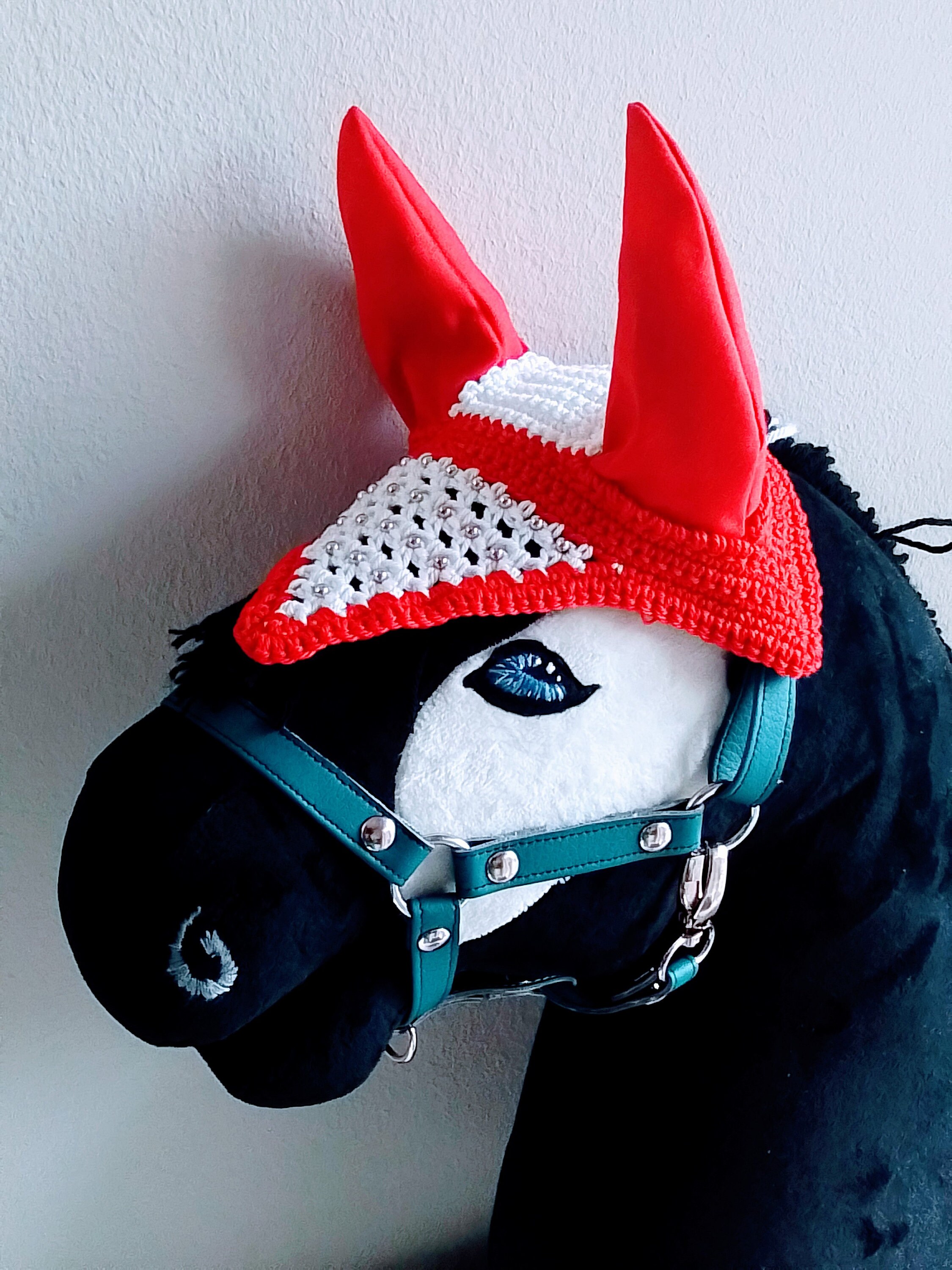 Fly Hat Hobby Horse Hobbyhorse Flybonnet Fly Ears Flycap - Etsy