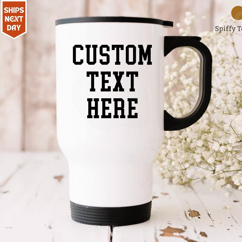 Custom Travel Mugs - Etsy