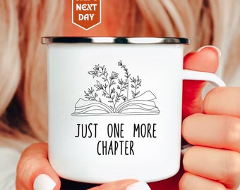 Just One More Chapter, Book Club Gifts, Book Lovers Mug, Book Lover ...