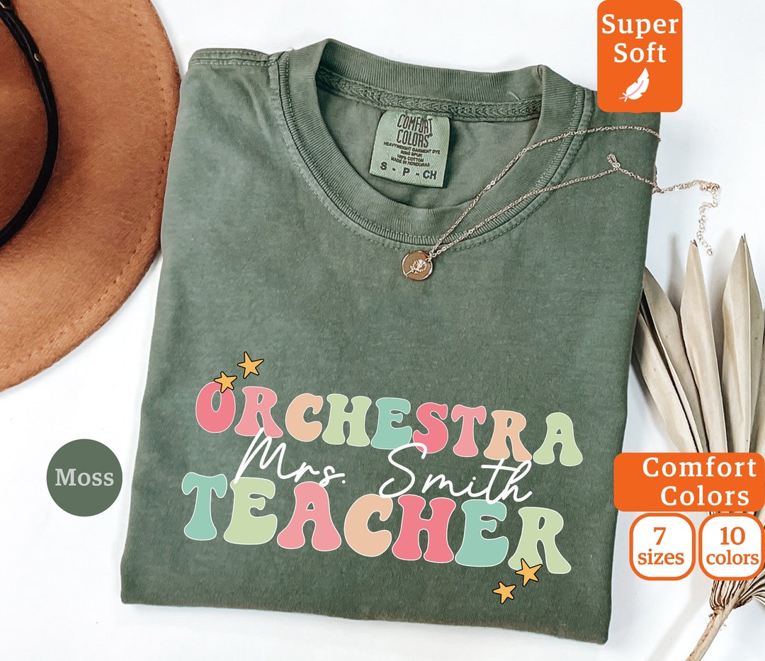 Orchestra Teacher Shirt, Gift for Orchestra Teacher, Orchestra Teacher ...