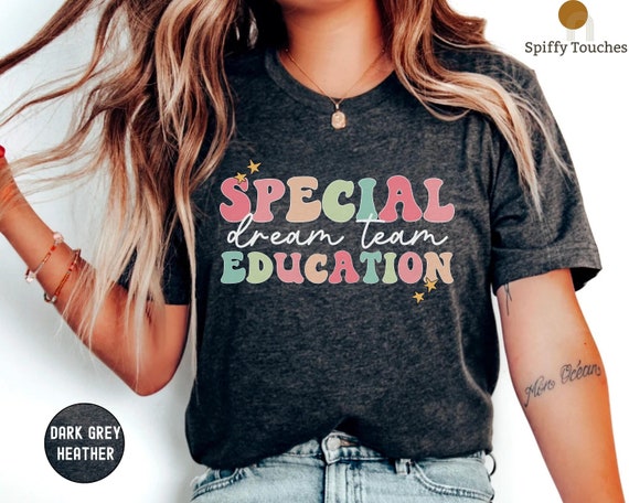 Camisetas De Educación Especial Camiseta De Inclusión Camisas De