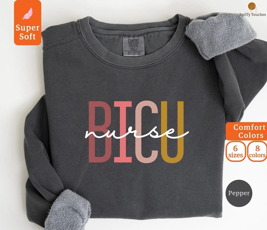 Custom Burn ICU Shirt, Personalized Burn Intensive Care Unit Nurse Gift ...
