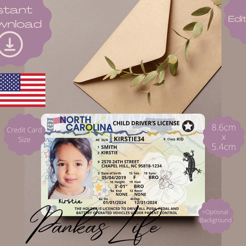 Id Drivers License Prop - Etsy