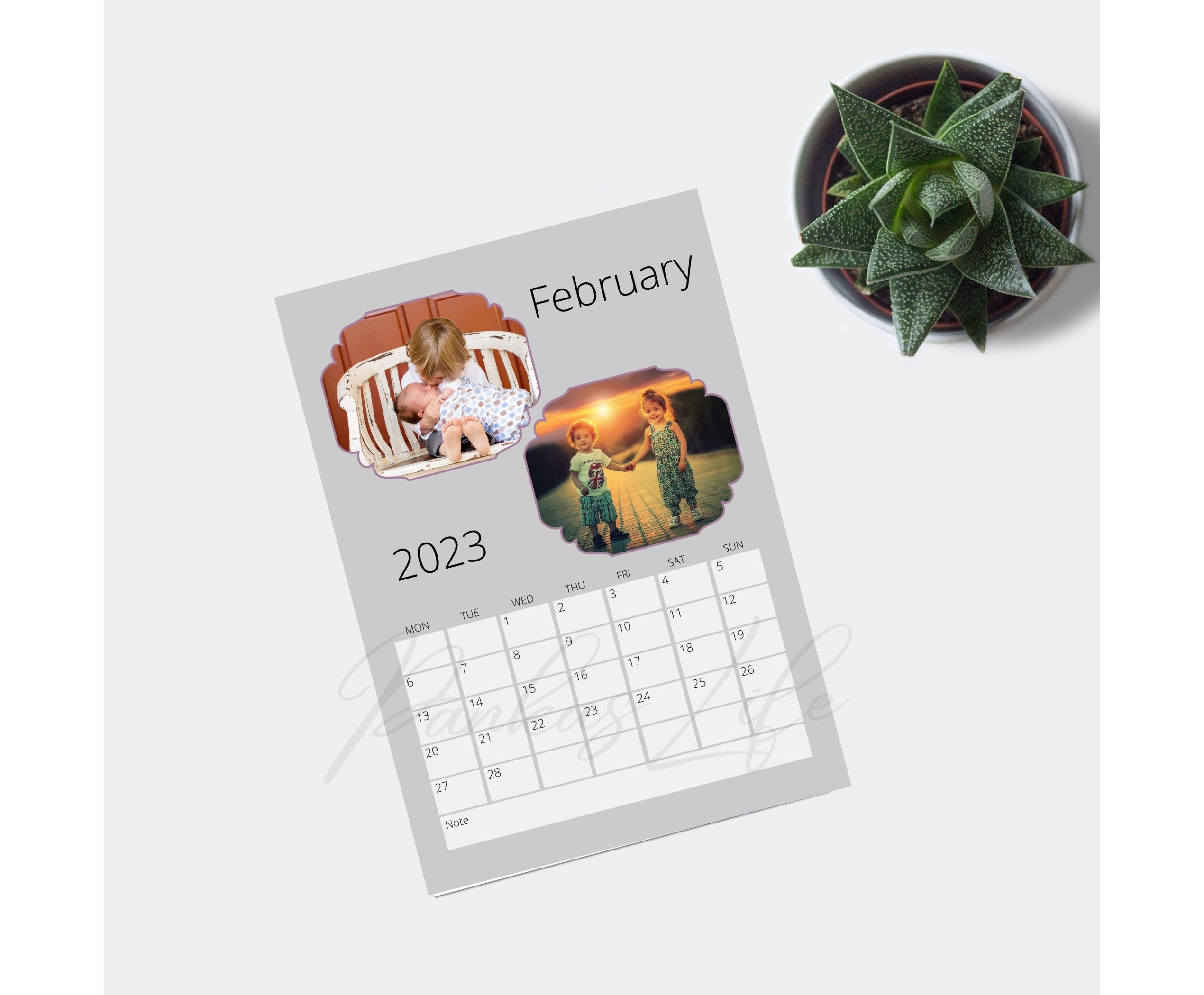 2023 Calendar Monthly Wall Calendar 2023 Printable Digital - Etsy