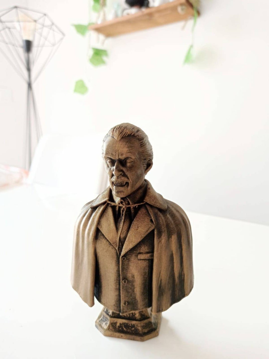 Dracula Vampire Statue - Horror Icon - Etsy
