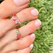Gold Toe Ring Set Adjustable, Nature Flowers and Butterfly Rings, Set ...