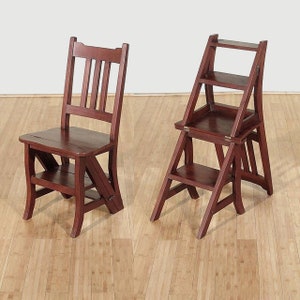 DIY Convertible Ladder Chair Kitchen Step-stool Plan - Etsy