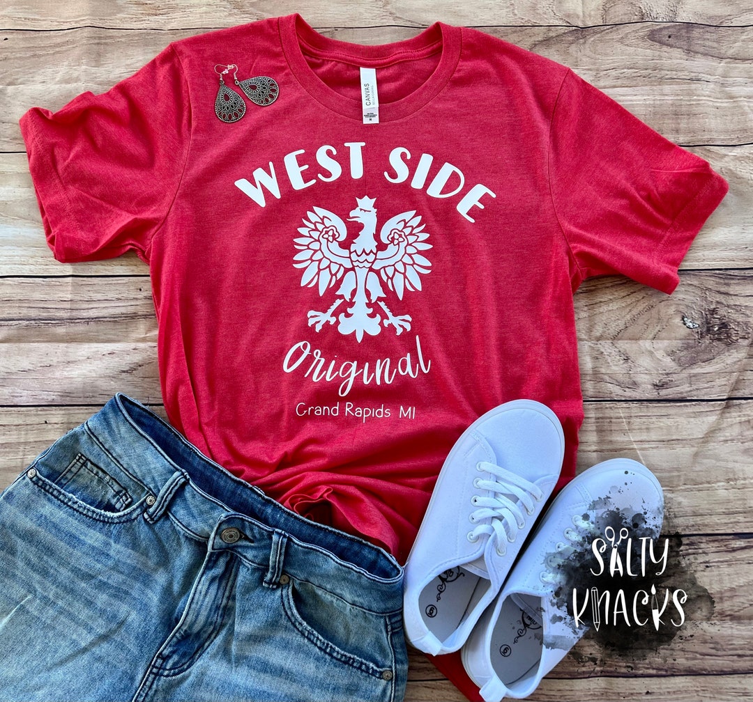 West Side Shirt With Polish Falcon Original Pulaski Days Represent ...