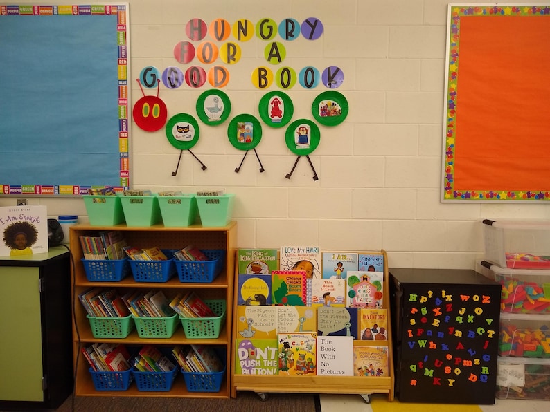 Classroom Decor - Hungry for a Good Book - Hungry Caterpillar Theme - Etsy