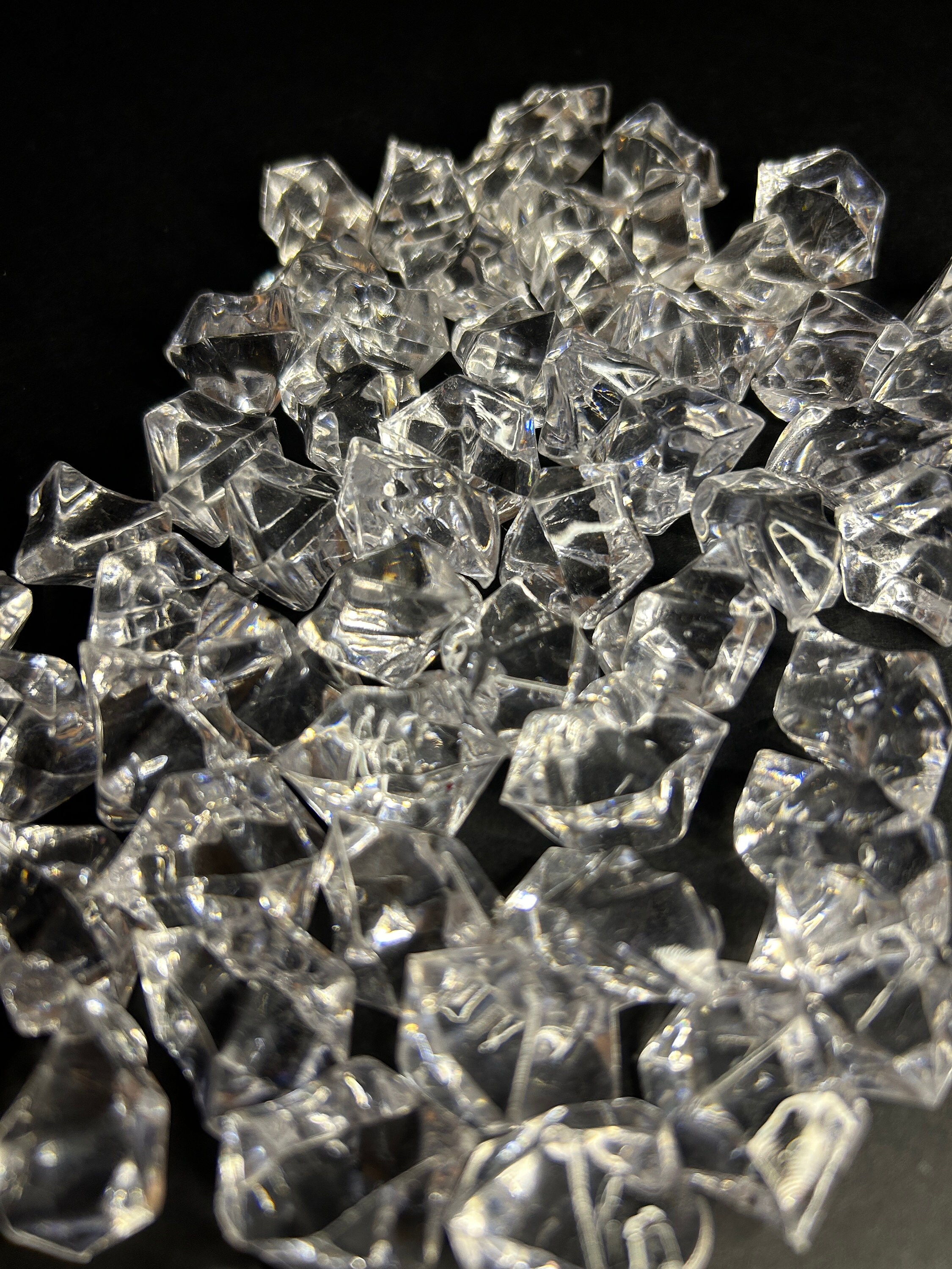 Clear Acrylic Rocks, Acrylic Rock Filler, Vase Filler, Gems, Acrylic ...