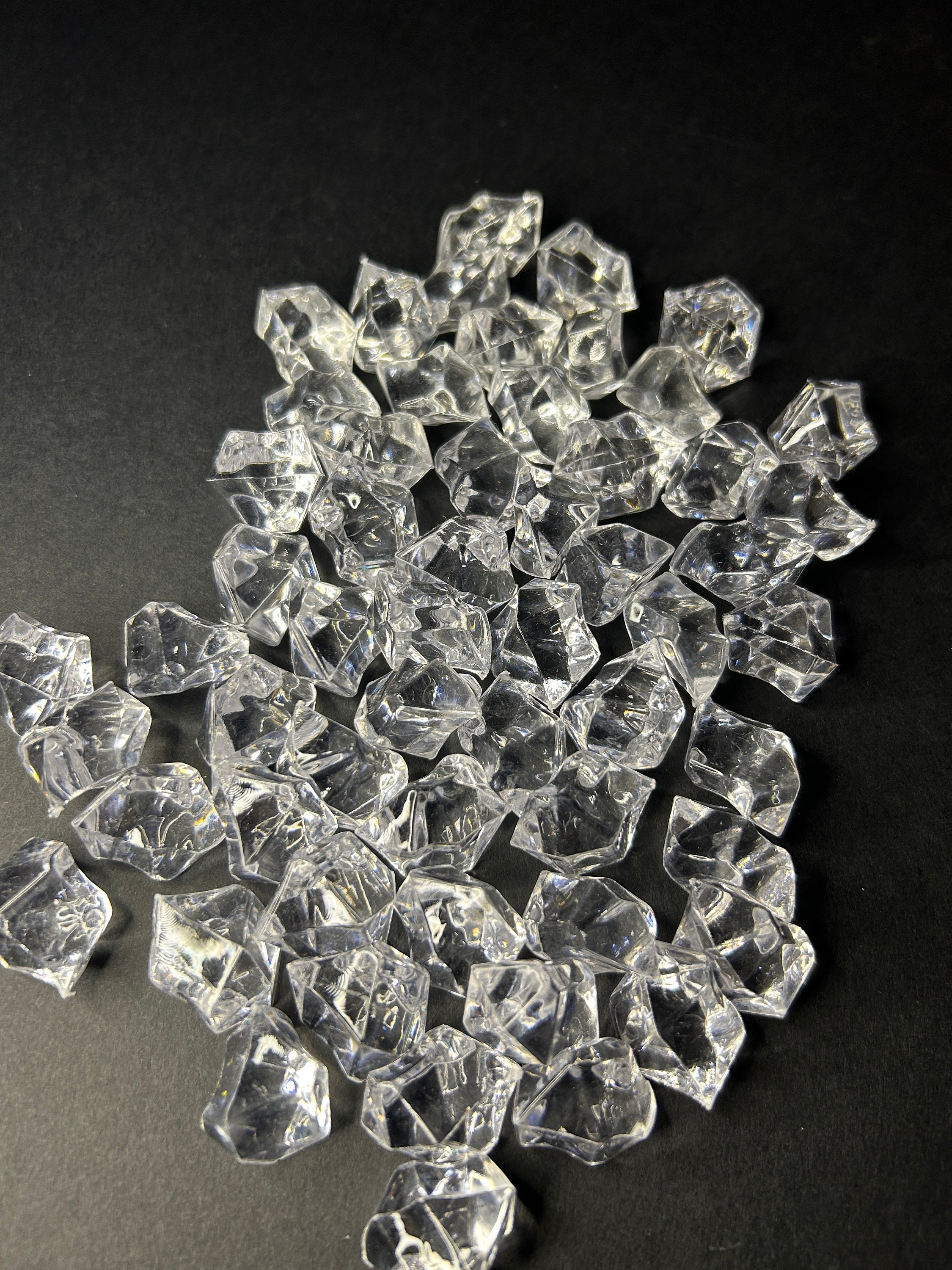 Clear Acrylic Rocks, Acrylic Rock Filler, Vase Filler, Gems, Acrylic ...