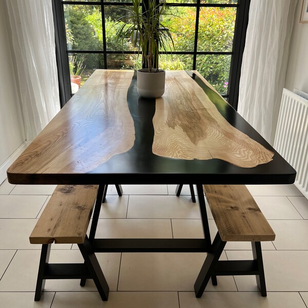 Resin Dining Table - Etsy UK