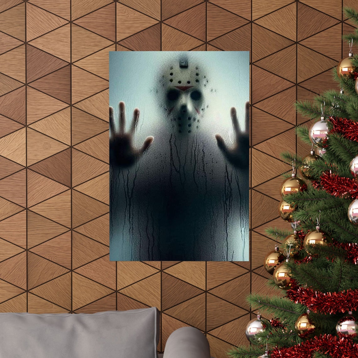 Horror Movie Villains Poster Slasher Icons Artwork Spooky Wall Decor ...