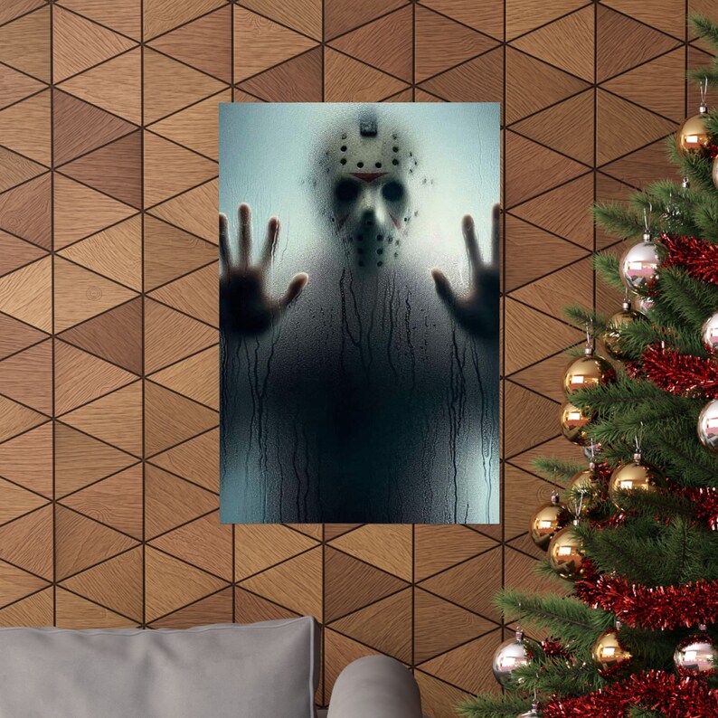 Horror Movie Villains Poster Slasher Icons Artwork Spooky Wall Decor ...