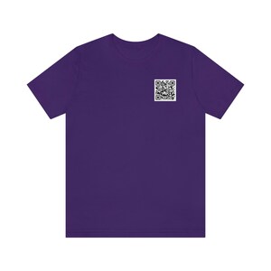 QR Code Shirt, Personalized QR Code, Scan Me - Etsy