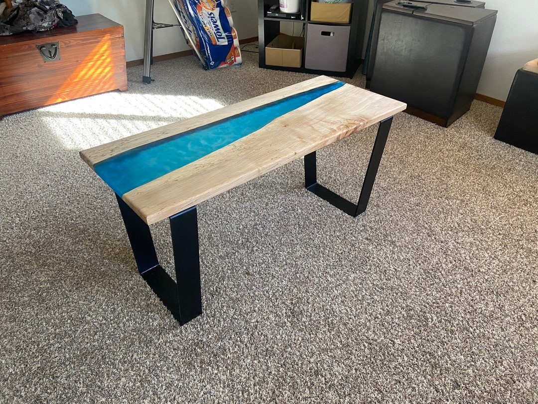 Epoxy River Table Maple - Etsy