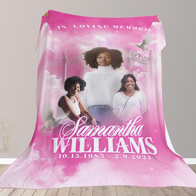 Funeral Home Gifts Tribute Blankets - 60+ Gift Ideas for 2025