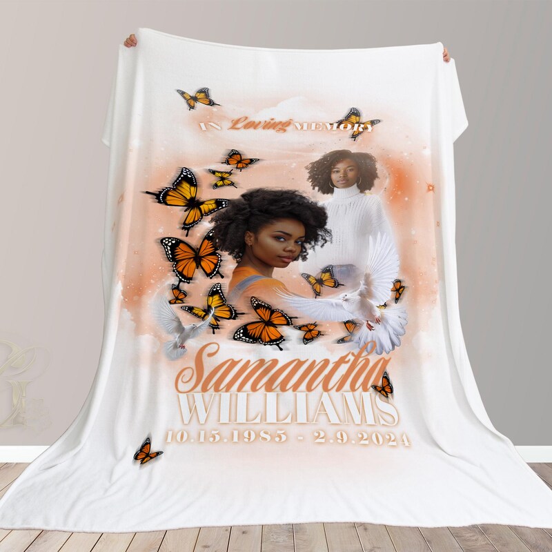 Funeral Home Gifts Tribute Blankets - 60+ Gift Ideas for 2025