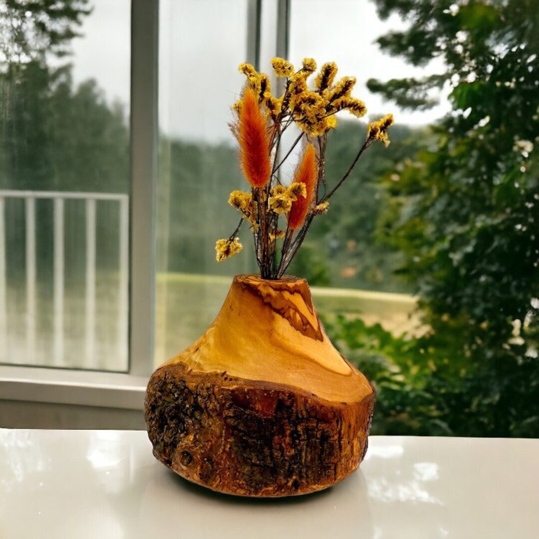 Rustic Vase for Dry Flower - Etsy