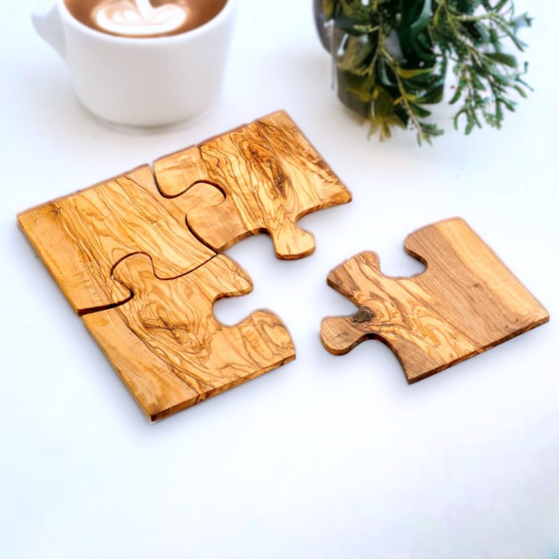 Puzzle Coasters - Etsy