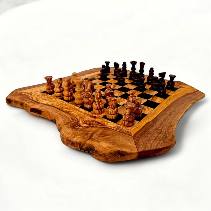 Wood Chess Set - Etsy UK