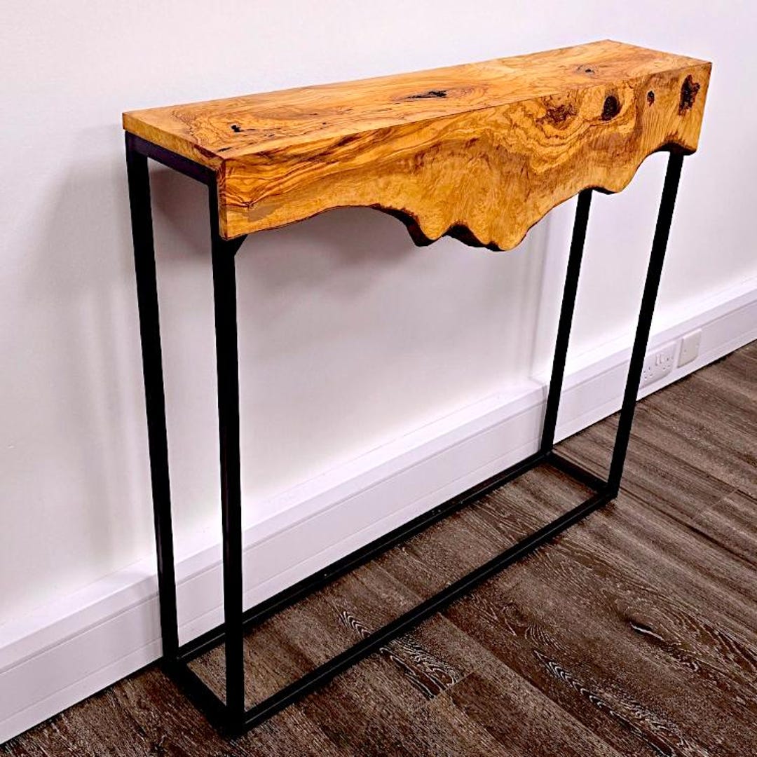 Hallway Table With Metal Frame - Etsy