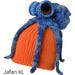 Chunky Octopus Hats to Match Your Changing Robe!! Get Warm While ...