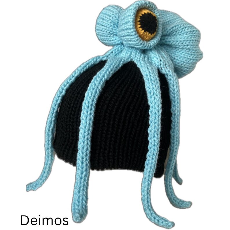 Long Legs Octopus Hats. Deimos, Lapetus and Phobos. - Etsy