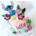 Stitch Cake Topper Set - Etsy UK