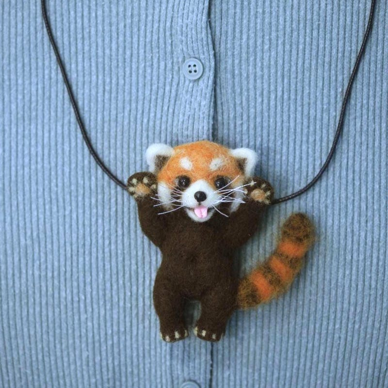Felted Red Panda - Etsy
