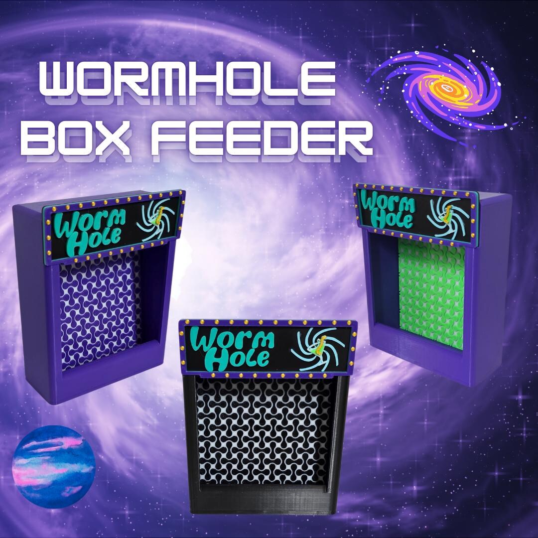 Worm Hole, Box Feeder, Unique, Reptile Feeder, for Bearded Dragons ...
