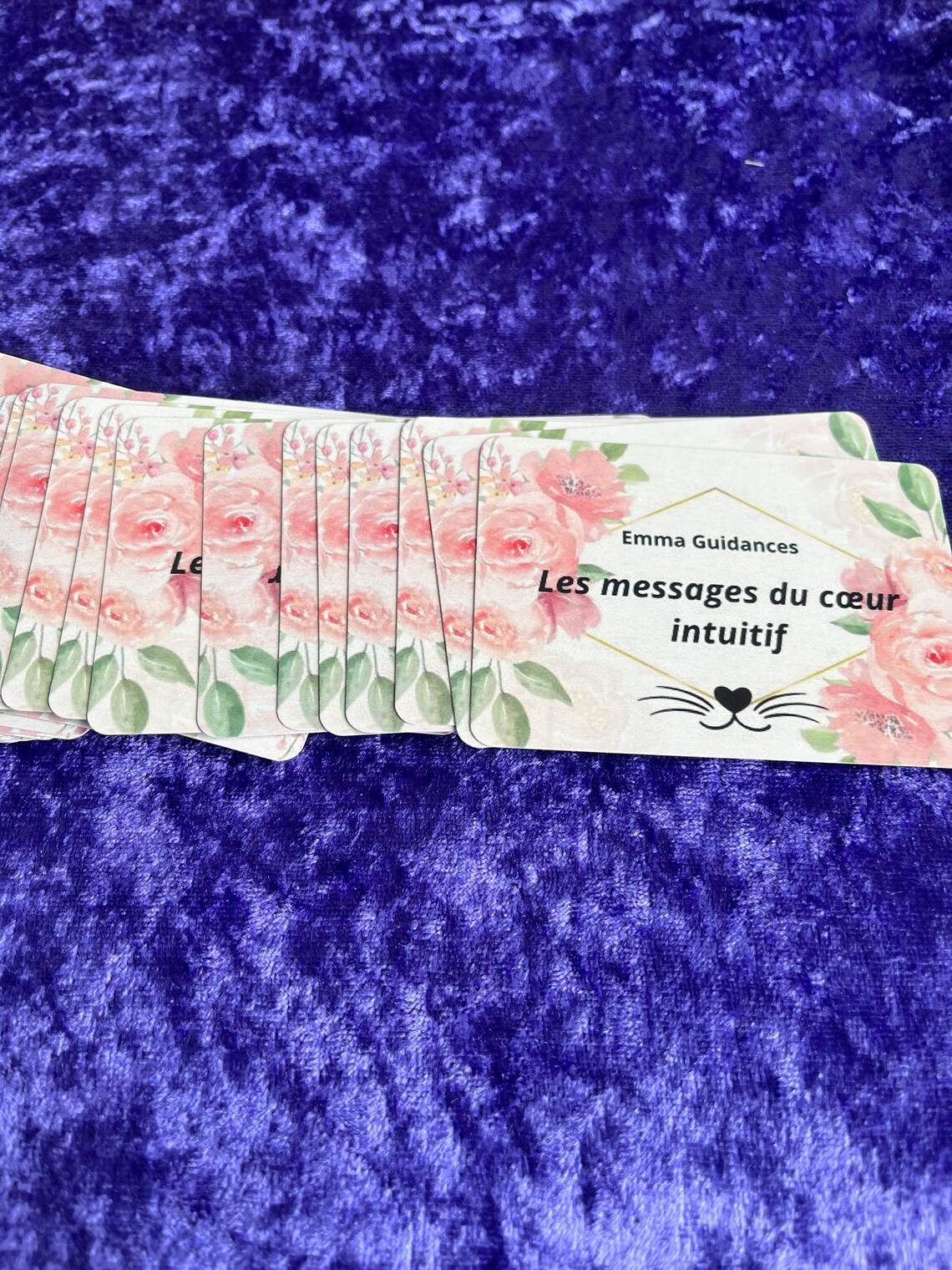 Les Messages Du Cœur Intuitif - Oracle Divinatoire Sans Livret. - Etsy