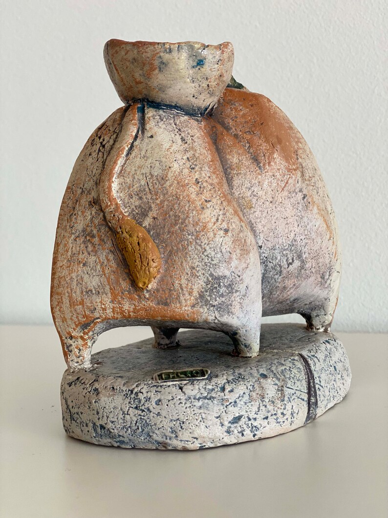 Taurus Handmade Ceramic Sculpture of a Bull - Etsy