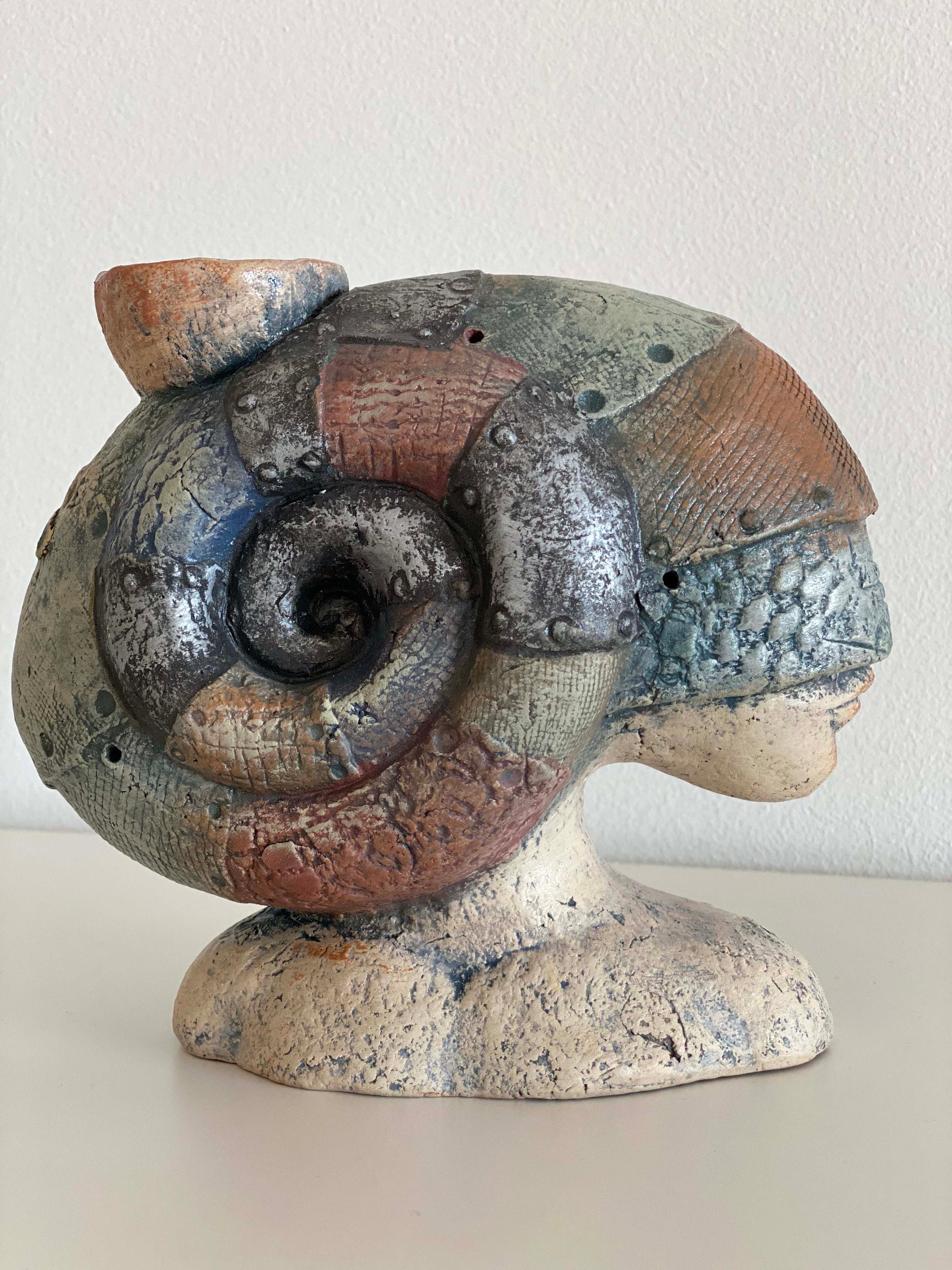 La Dea Bendata Handmade Ceramic Sculpture of a Woman - Etsy