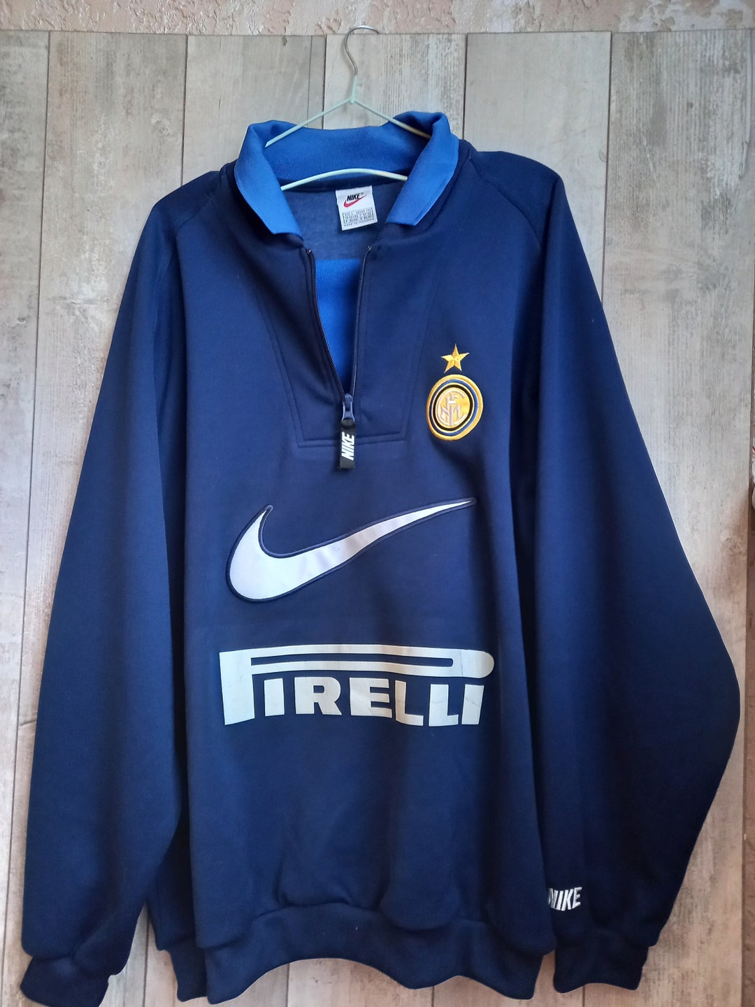 Inter Milan Football Vintage Jacket 1990' Italy - Etsy