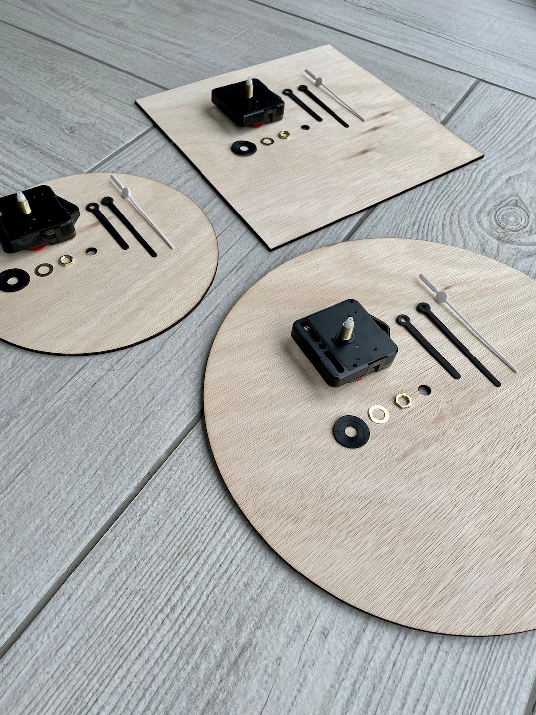 Clock Kit Blank Face + Sweeping Mechanism / Clock Making - Etsy
