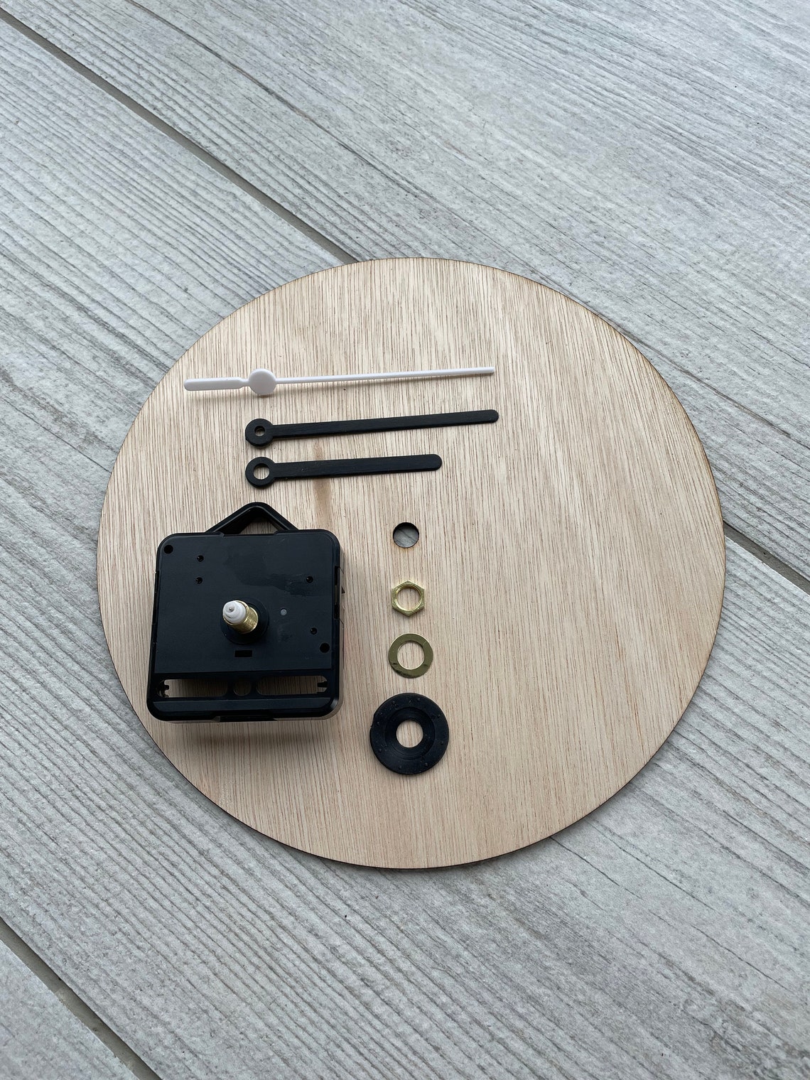 Clock Kit Blank Face + Sweeping Mechanism / Clock Making - Etsy