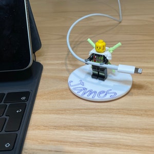 Novelty Desk Cable Holder for Mini Figures - Etsy
