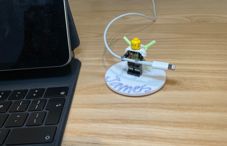 Novelty Desk Cable Holder for Mini Figures - Etsy