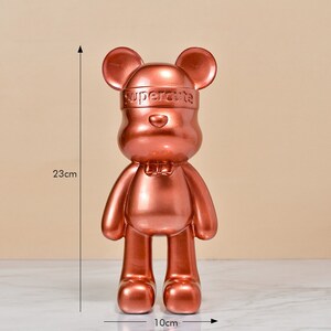 Bear Brick Figurine Bear Statue Home Decoration Art Deco - Etsy