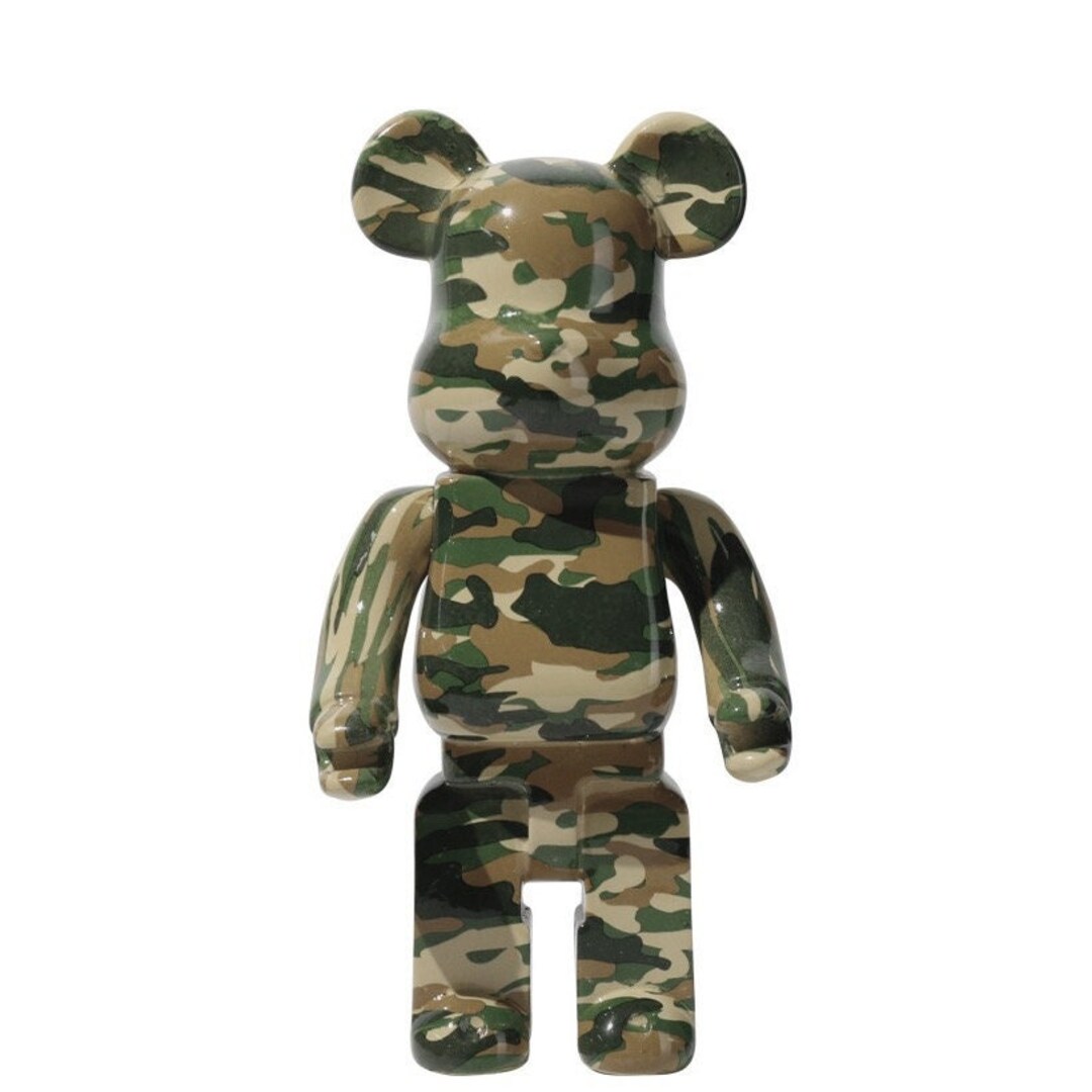 Camouflage Bear Brick Replica Bear Brick Statue Home Decoration Art ...