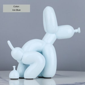 Balloon Poop Dog Figurine Handmade Poop Dog Sculpture Poop Sausage Dog ...