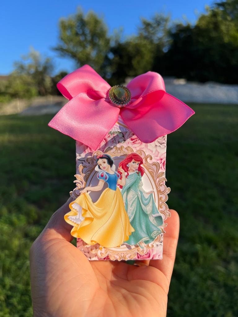 Princess Favor Bags Princess Birthday Party Princess - Etsy