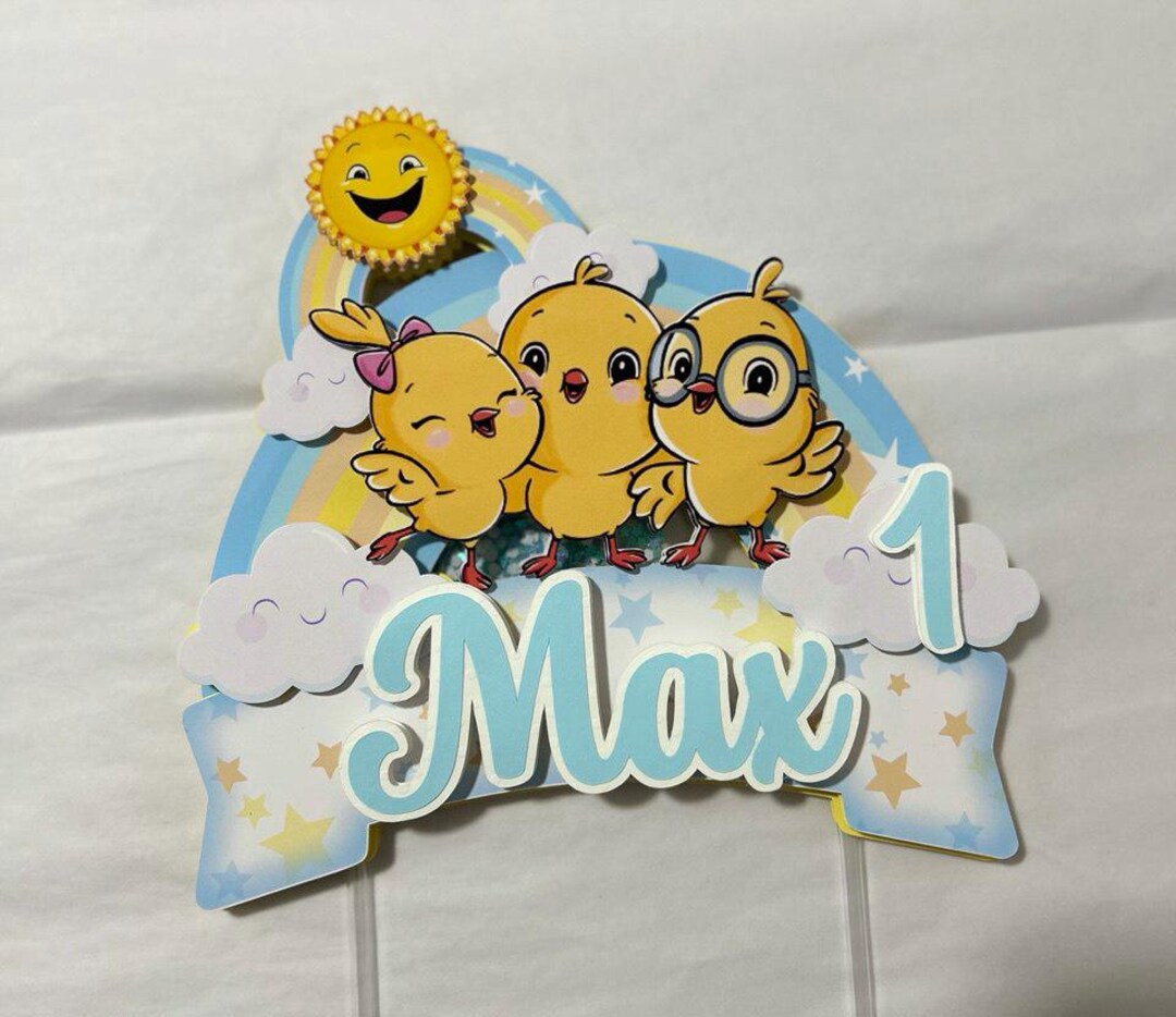 Canticos Cake Topper, Canticos Theme Party, Birthday Party Cake Décor ...