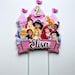 Princess Cake Topper, Princess Party Decorations, Princess Birthday ...
