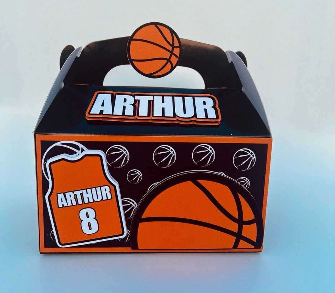 Basketball Favor Bag/sports Party Gift Bag/team Party Treat Bag/sport ...